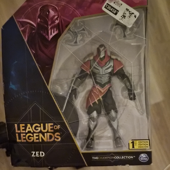 Toys | League Of Legends Zed Action Figure | Poshmark